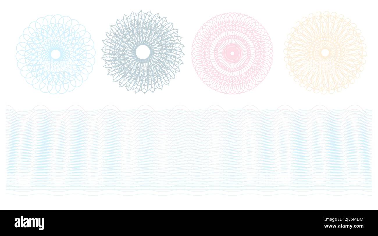 Currency watermark Stock Vector Images - Alamy