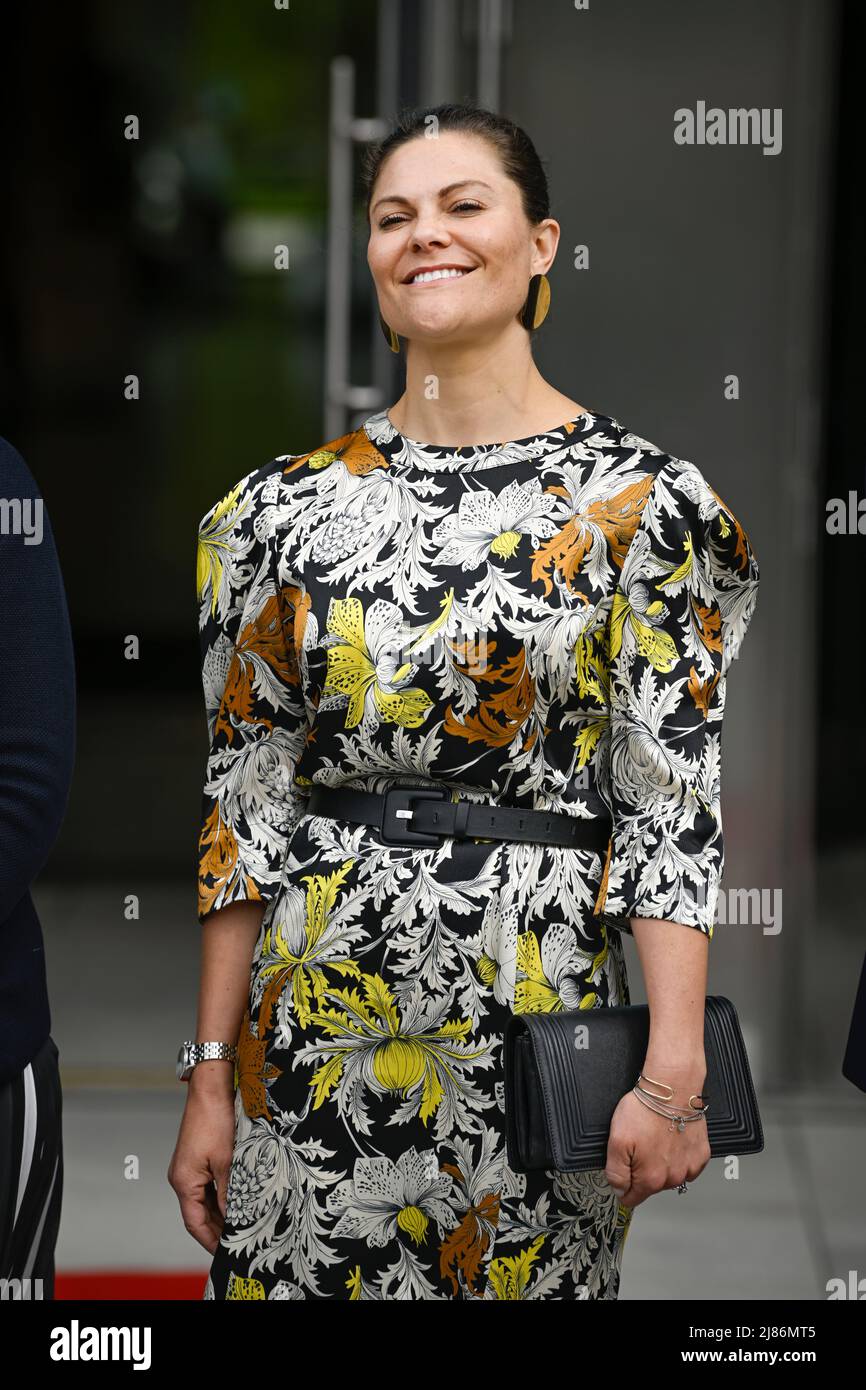 Crown Princess Victoria at the inauguration of The Angstrom Laboratory ...