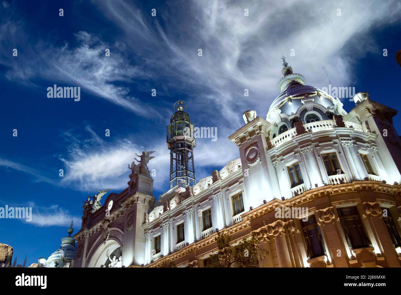 Central post office barcelona hi-res stock photography and images - Alamy