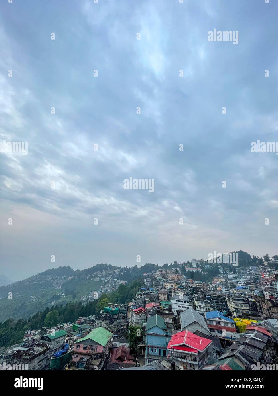 Darjeeling Himalaya Hill station in West Bengal India landscape Stock ...