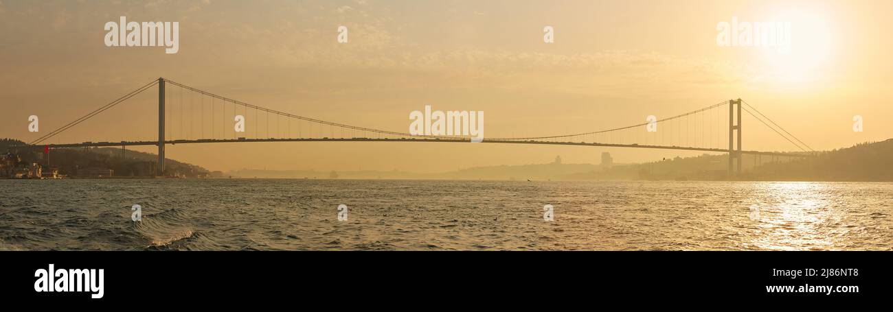 The Bosphorus Bridge connecting Europe and Asia Stock Photo - Alamy