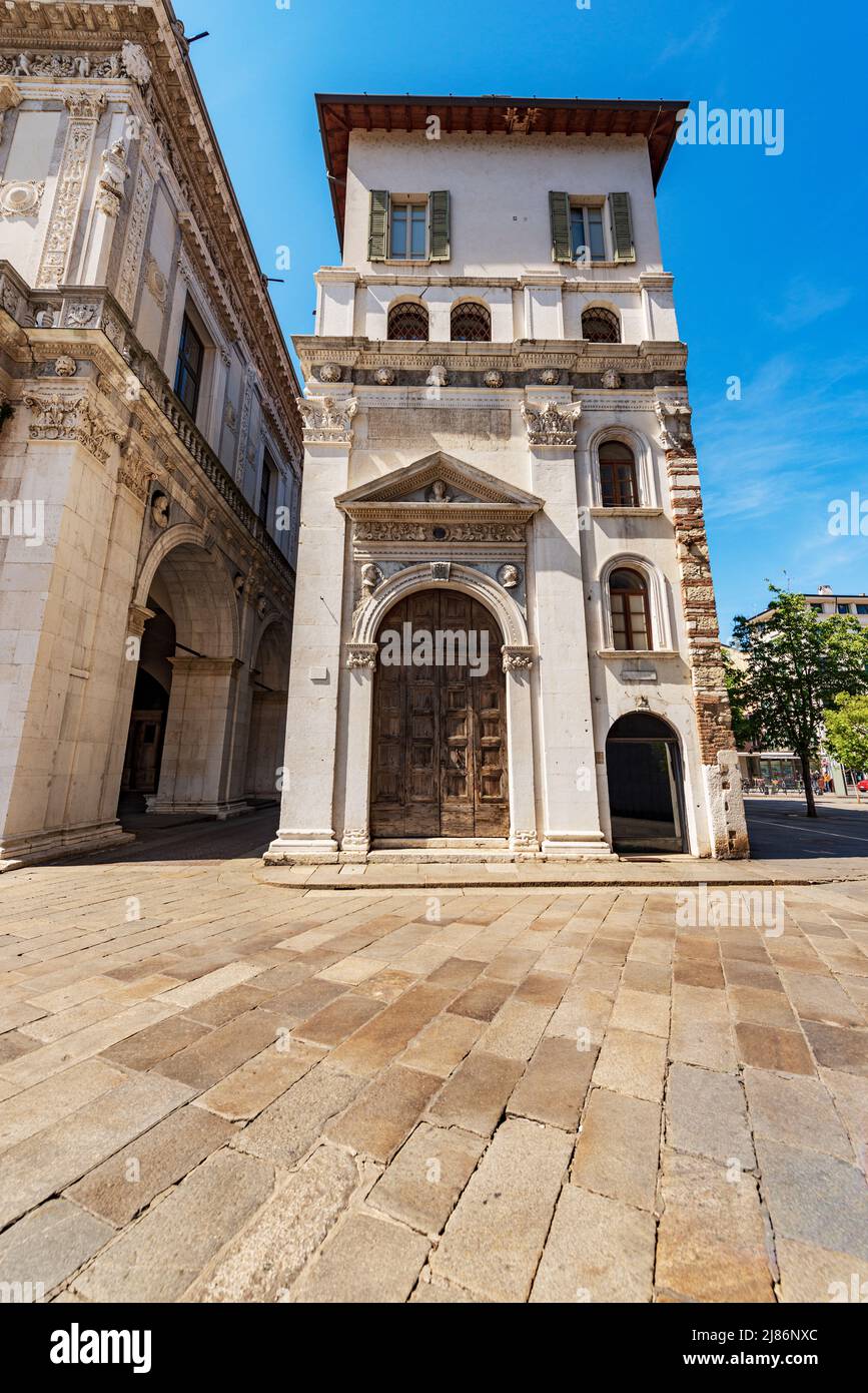 Palazzo della loggia palace ancient historic architecture arch hi-res ...