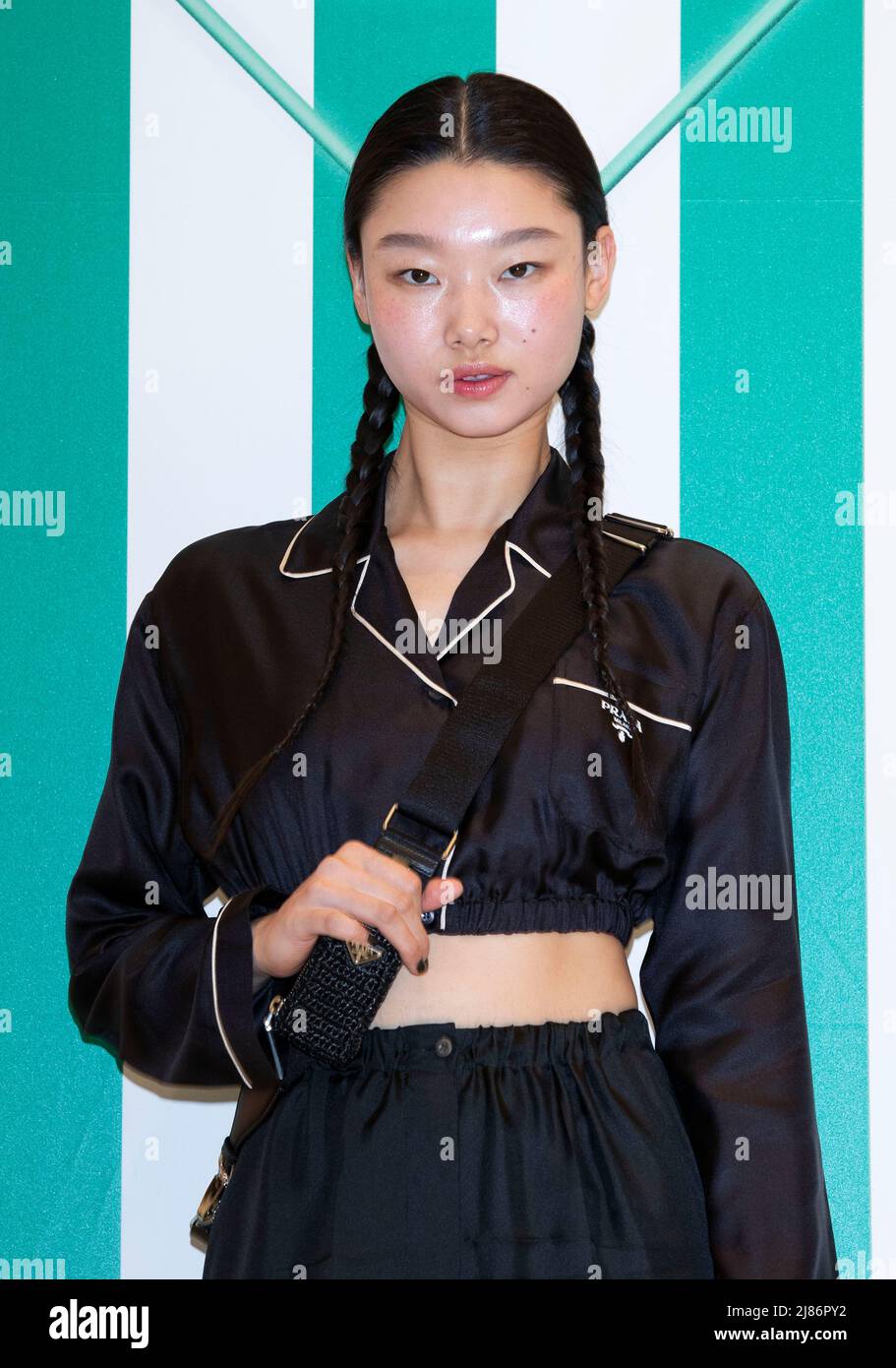 Seoul, South Korea. 13th May, 2022. South Korean model Bae Yoon-young ...