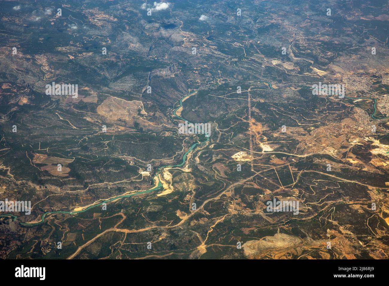 Map of high river hi-res stock photography and images - Alamy