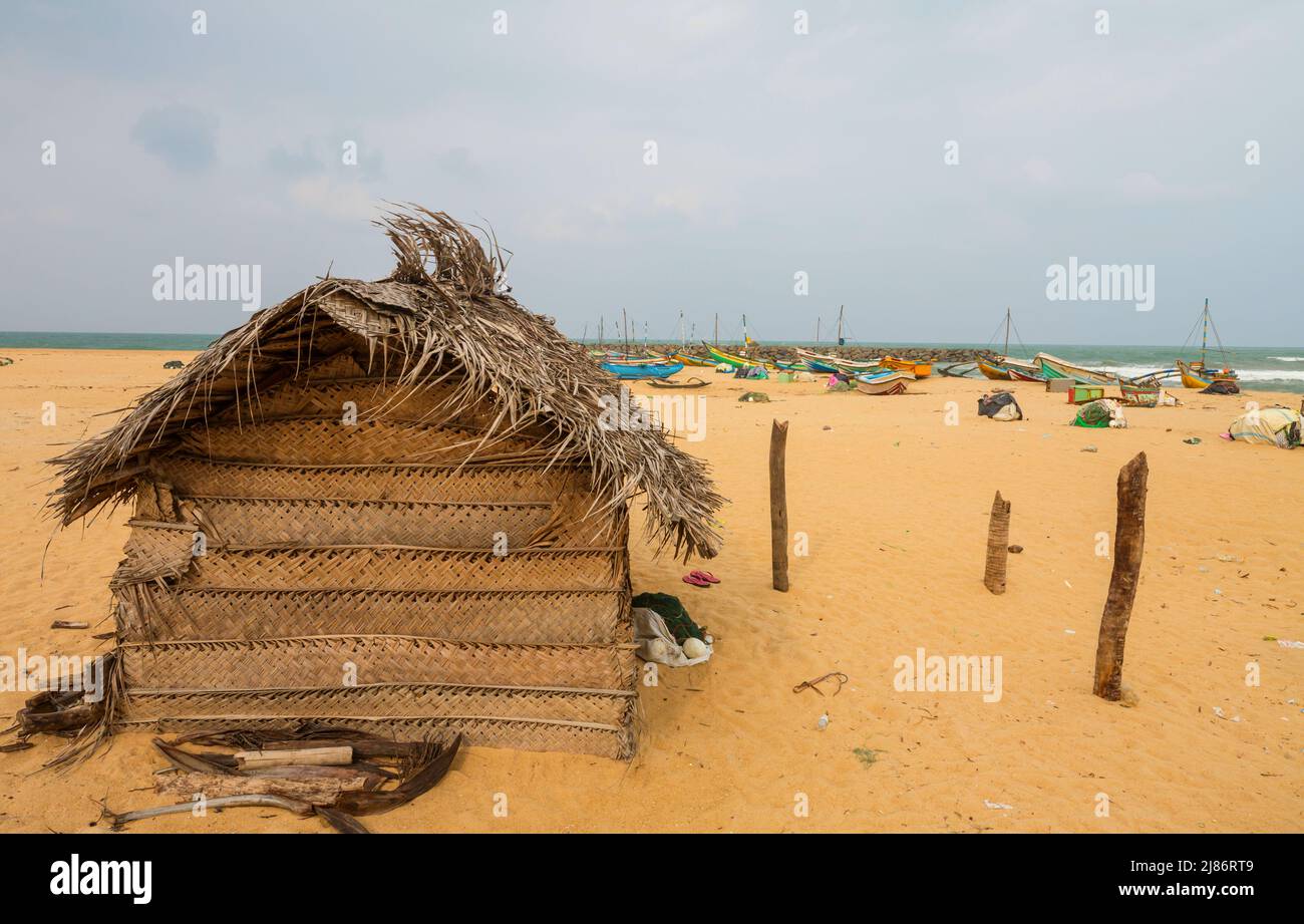 traditional village on Sri Lanka Stock Photo - Alamy