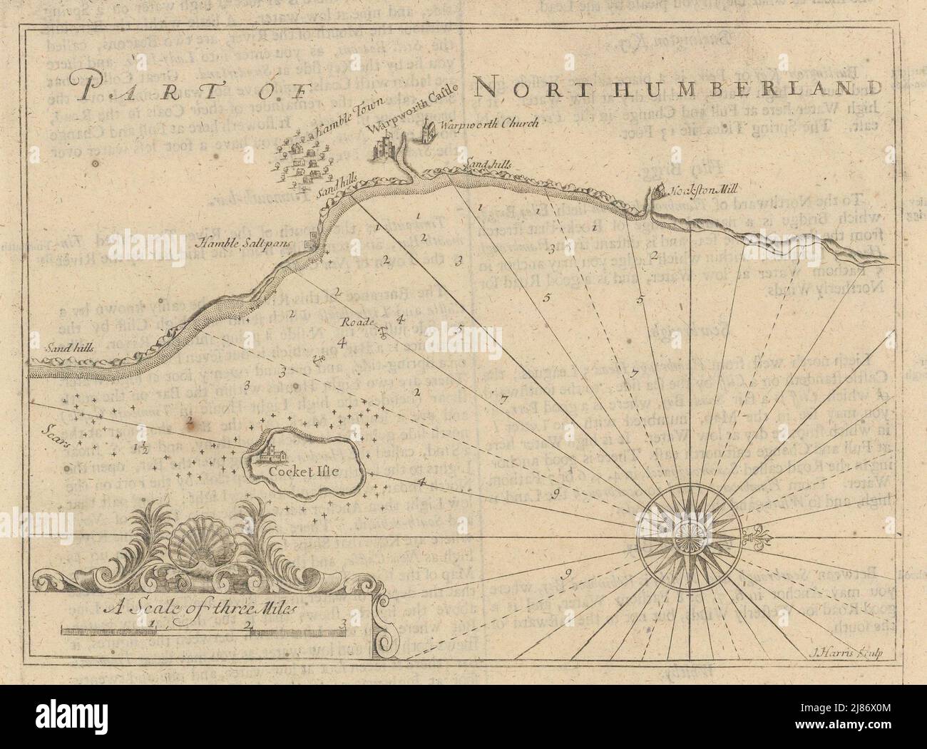Amble map hi-res stock photography and images - Alamy