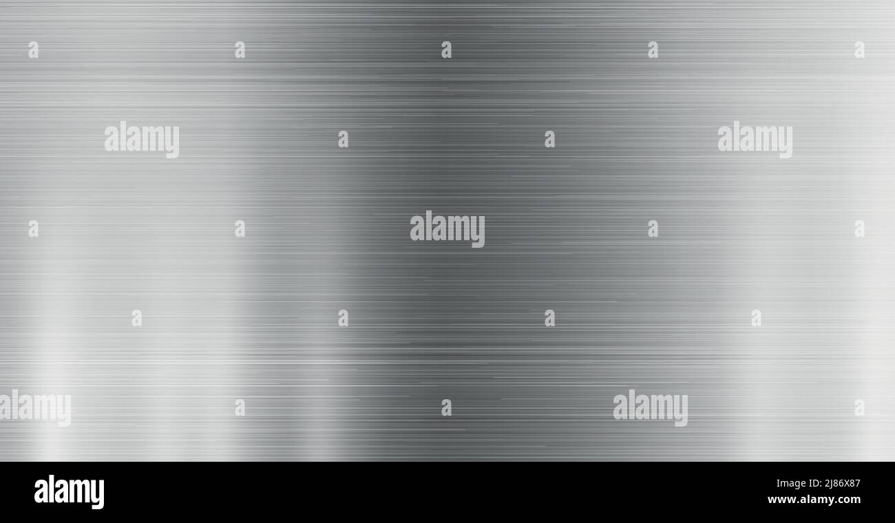 Panoramic steel background metal texture with highlights - Vector ...