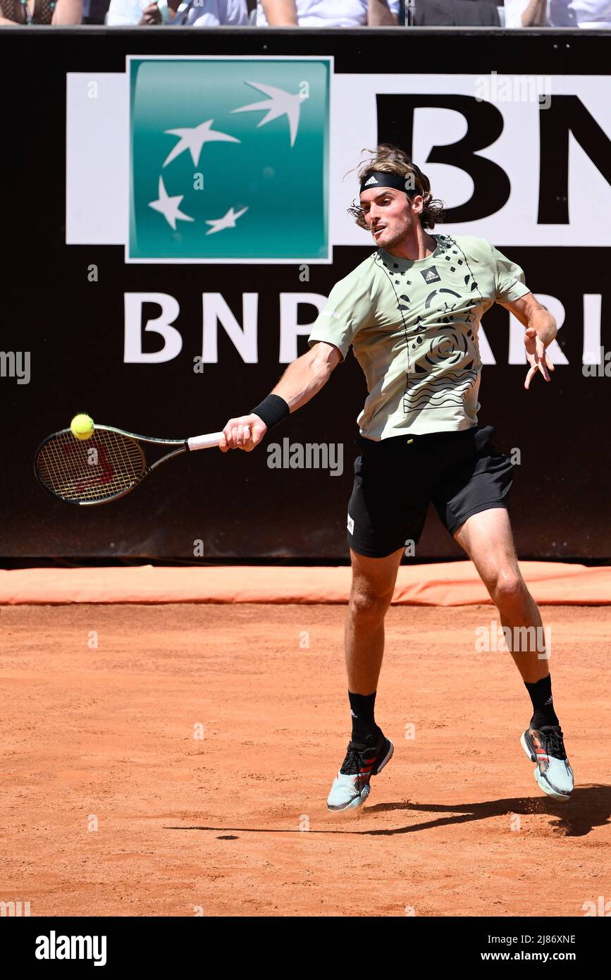 Stefanos Tsitsipas (GRE) during the quarter finals against Jannik ...