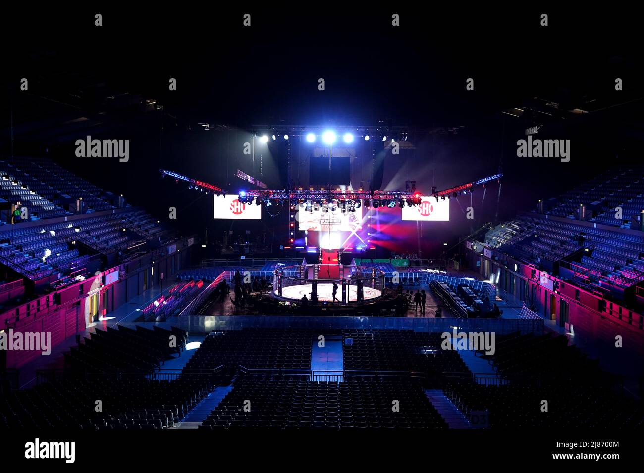 General view from inside the SSE Arena, London. Picture date: Friday ...
