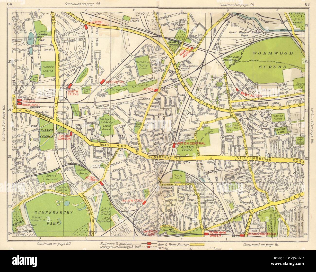 Gunnersbury park map hi-res stock photography and images - Alamy