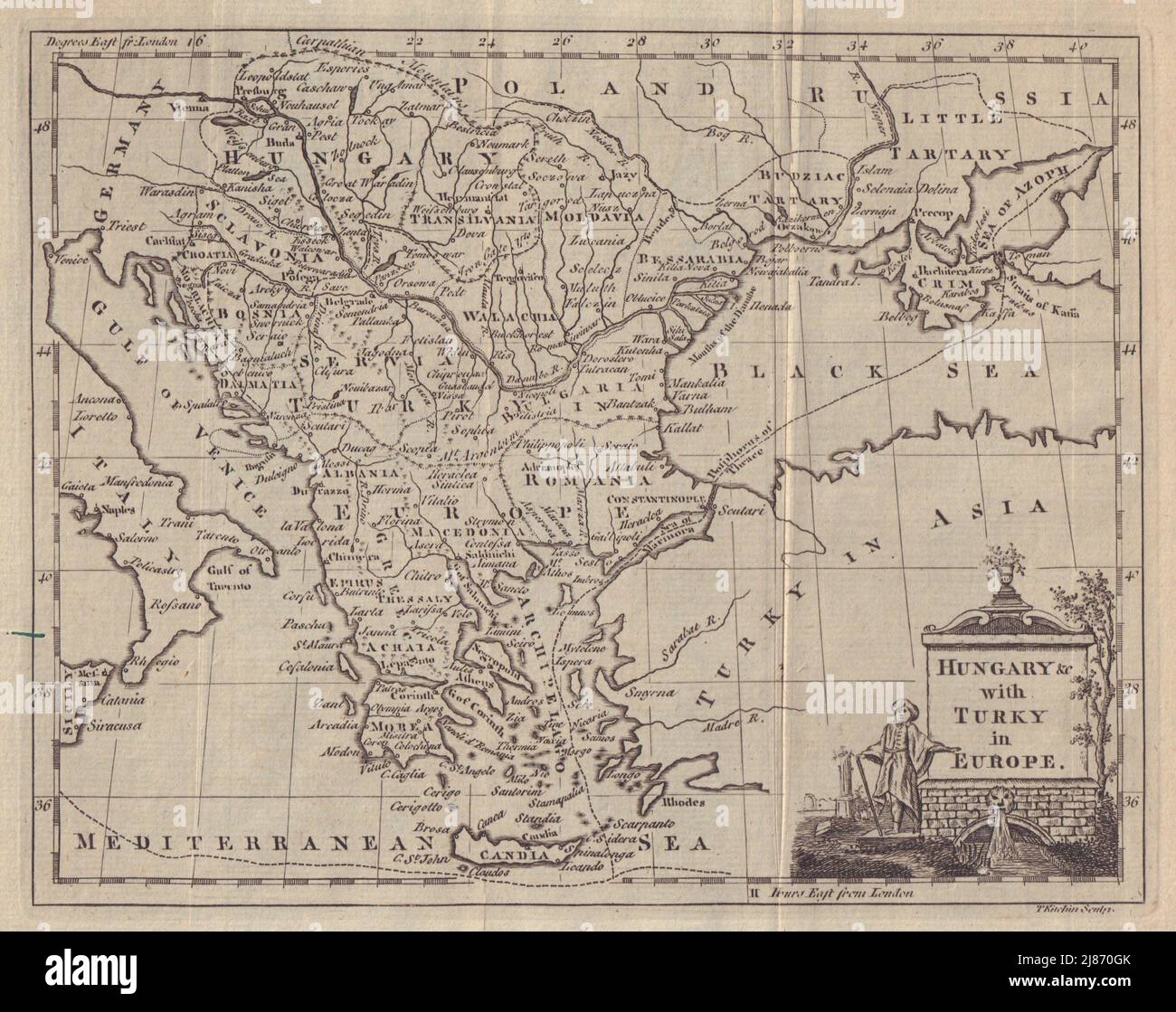 Historical map europe balkans hi-res stock photography and images - Alamy