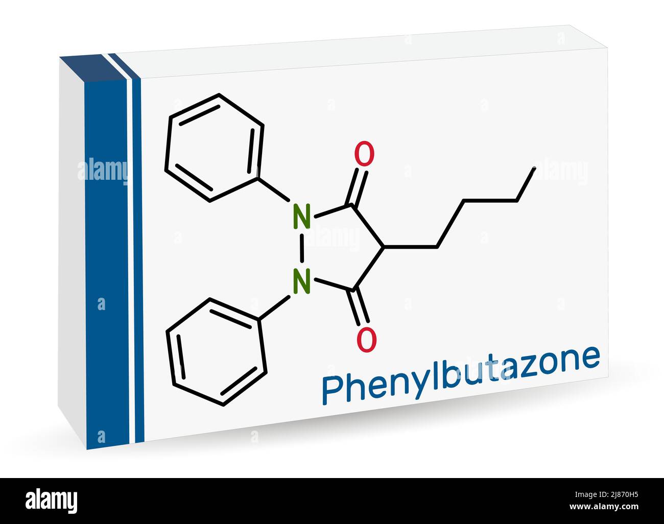 Phenylbutazone Structure