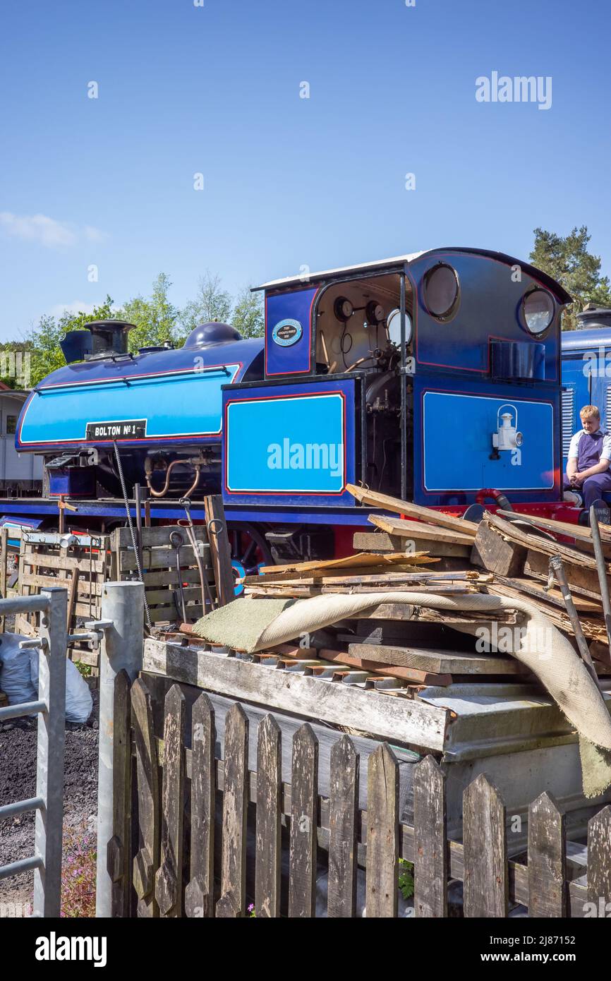 Steam engine scrap yard hi-res stock photography and images - Alamy