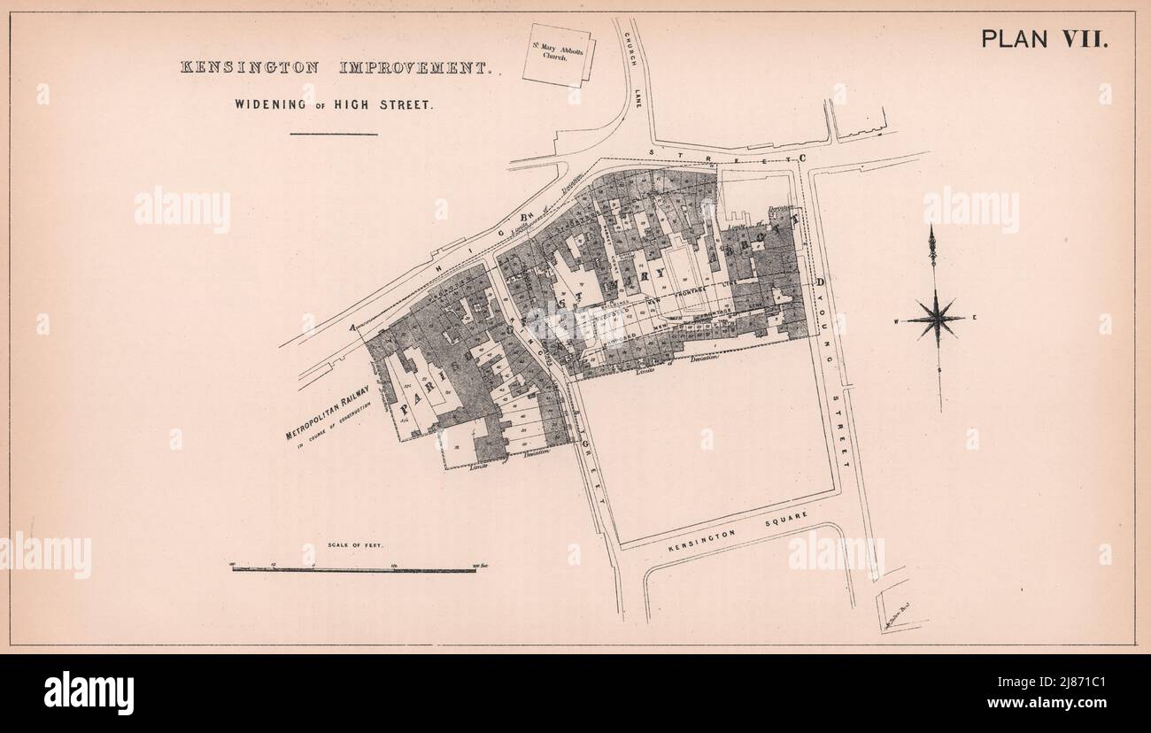 High street kensington history hi-res stock photography and images - Alamy