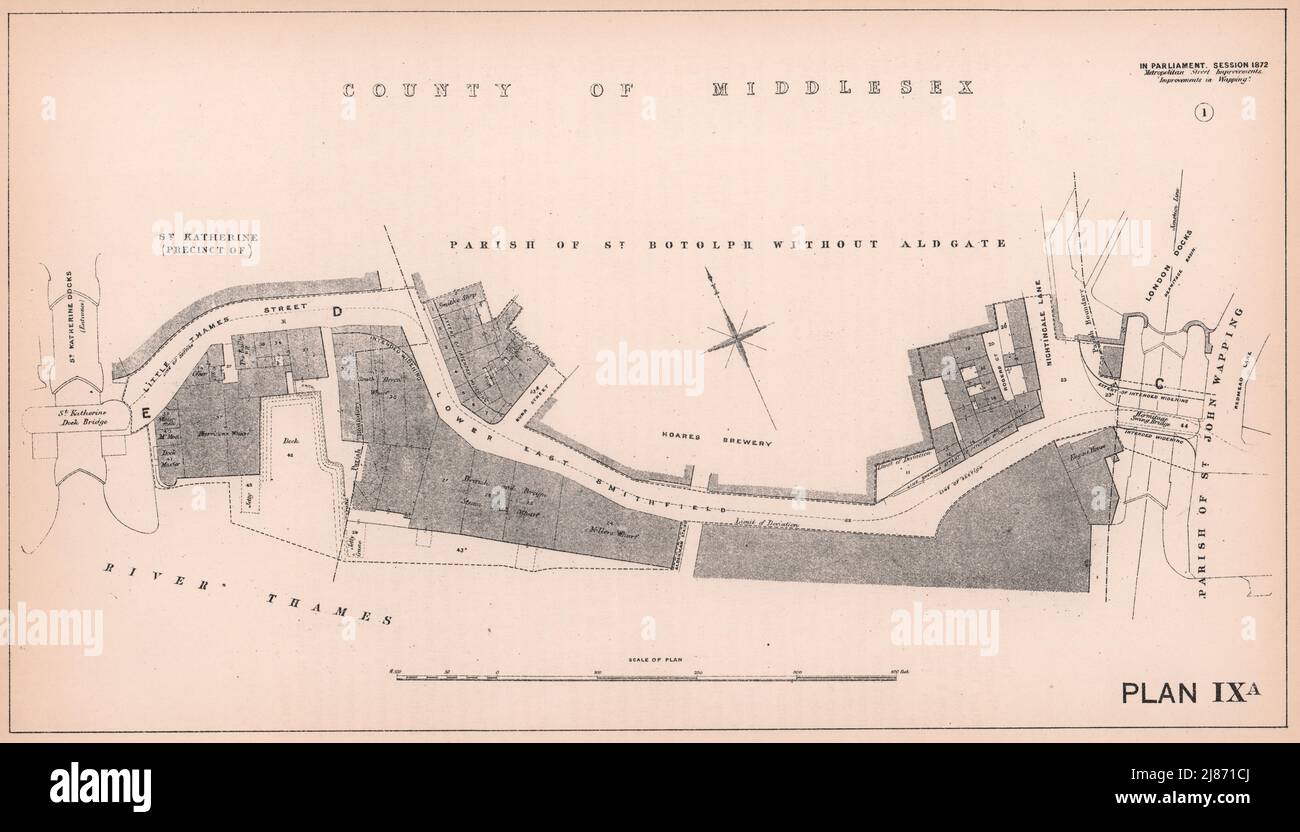 St katherines and wapping hi-res stock photography and images - Alamy