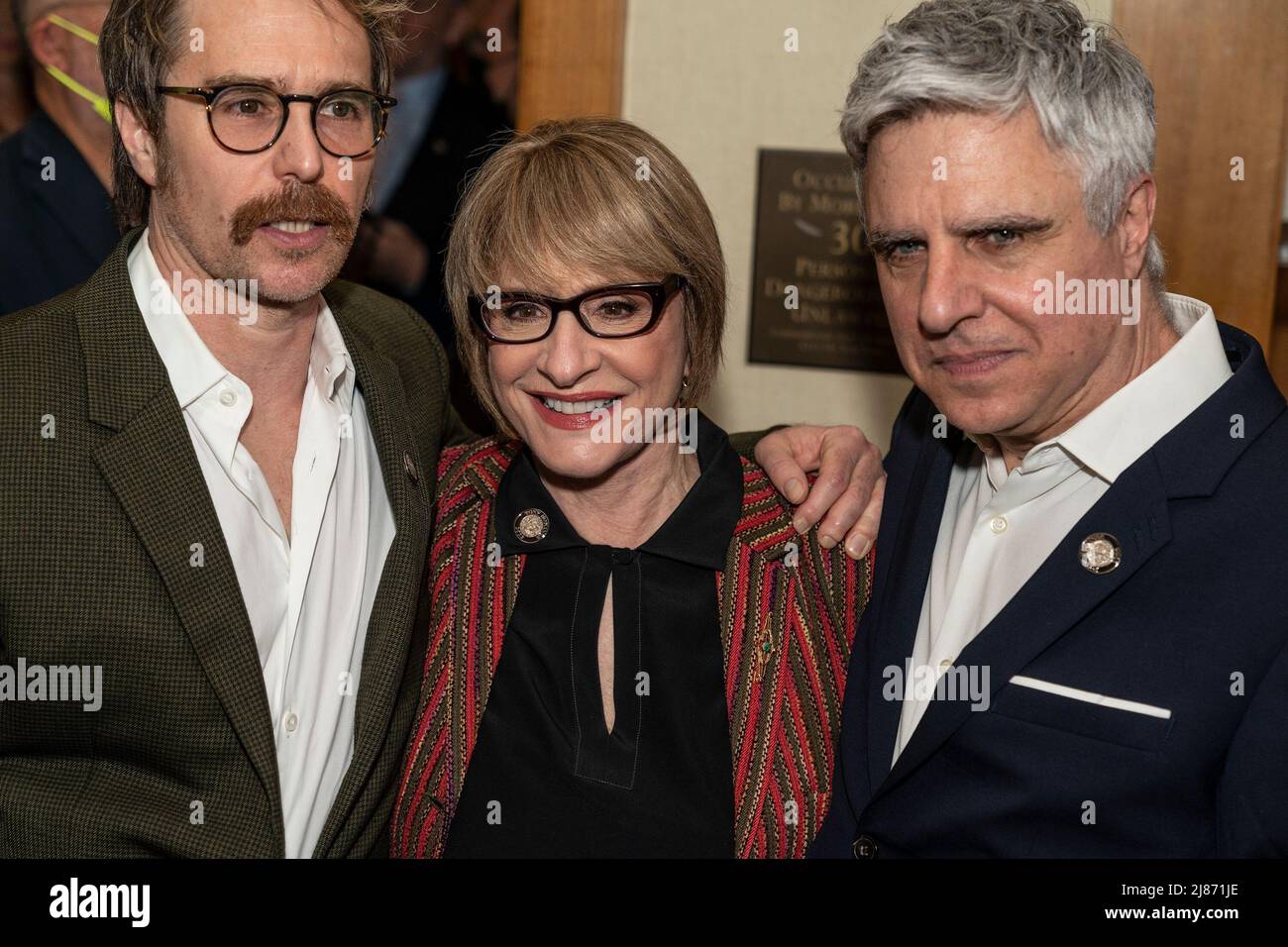 New York, United States. 12th May, 2022. Sam Rockwell, Patti LuPone and ...