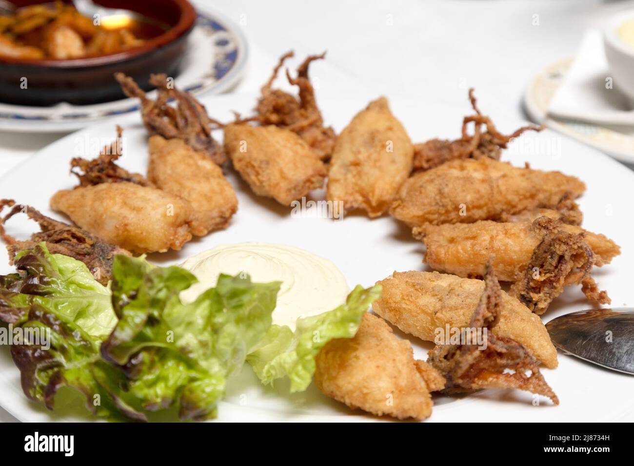 Baby Squid On Finger