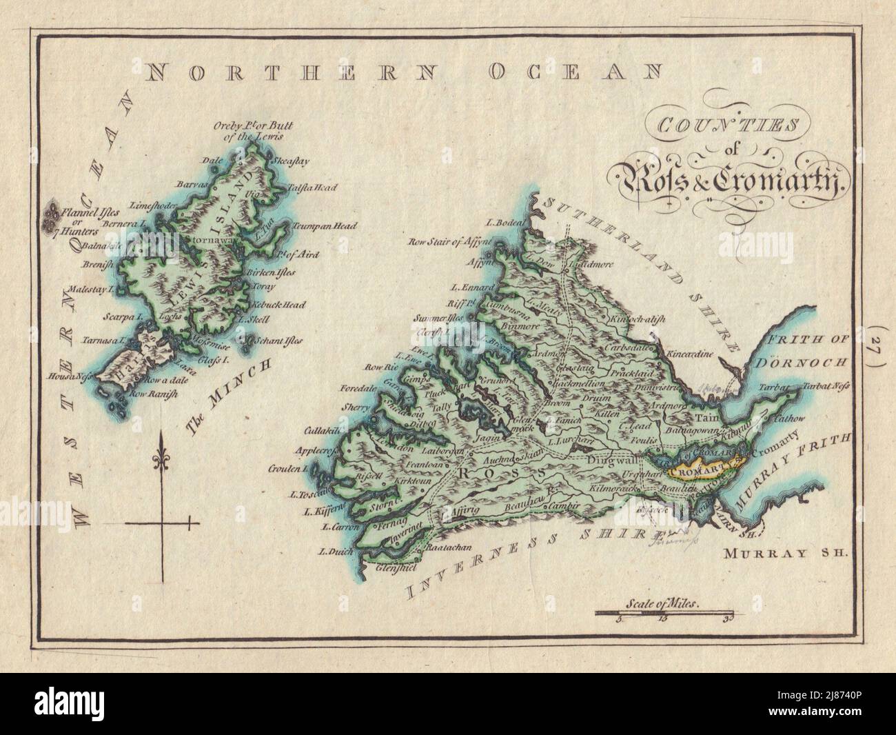 Map of cromarty hi-res stock photography and images - Alamy