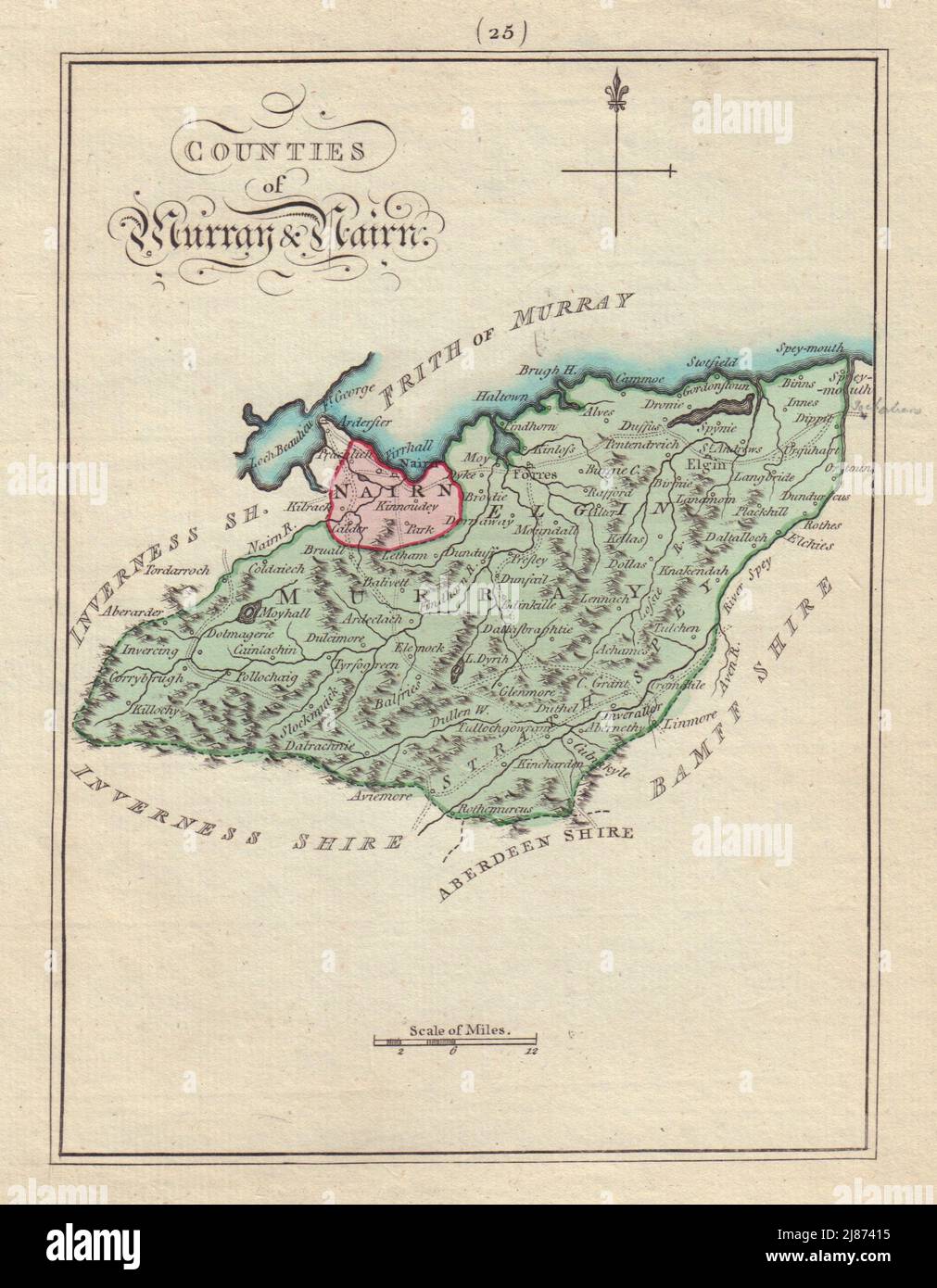 Counties of Murray and Nairn. Moray and Nairnshire. SAYER / ARMSTRONG ...