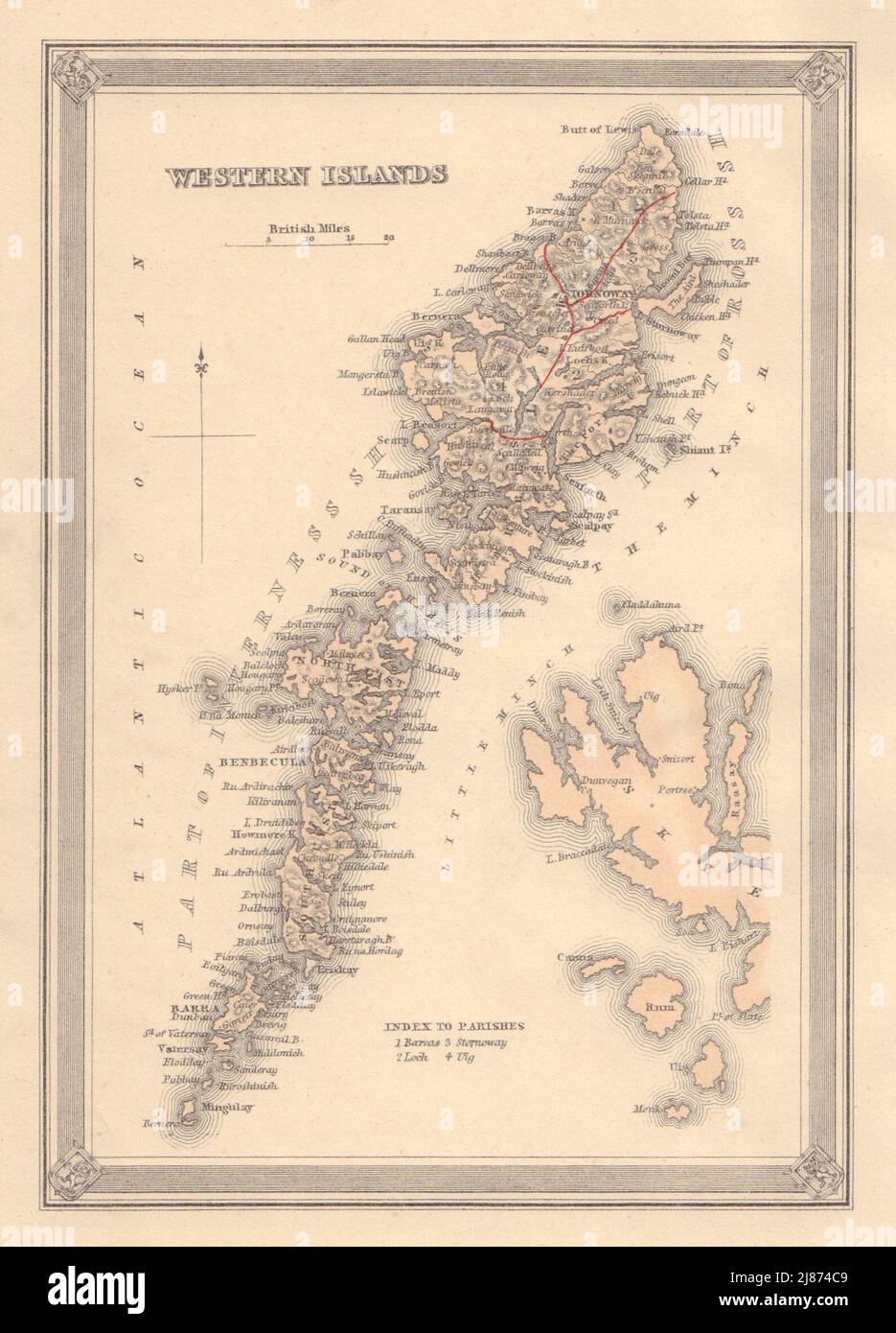 Western Isles, Scotland. Lewis Harris Uist. Outer Hebrides. FULLARTON ...