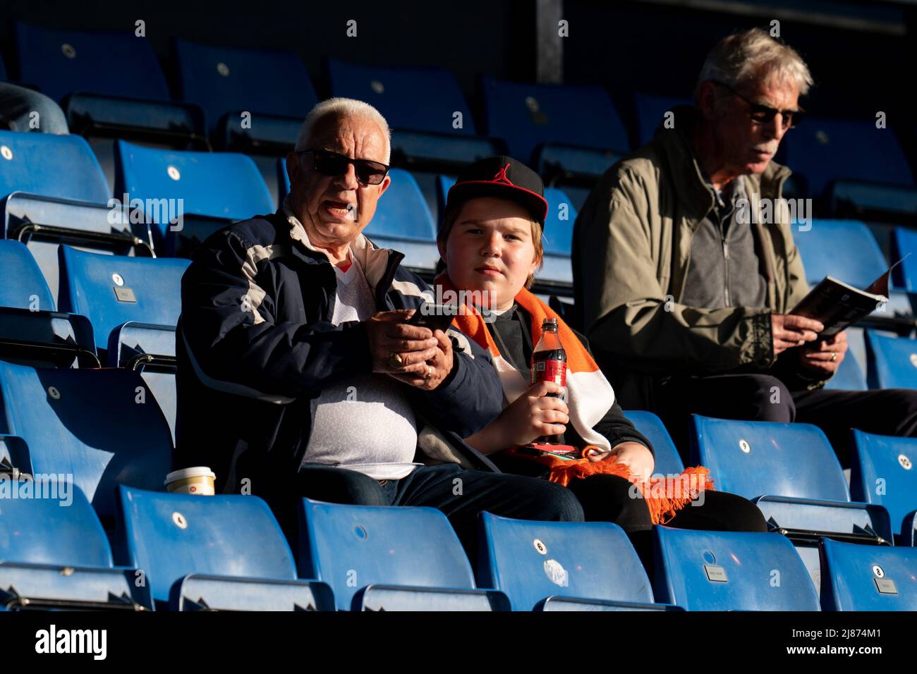 Luton town football fans hi-res stock photography and images - Alamy