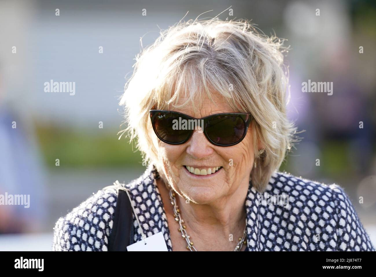Trainer Jessica Harrington after Supagirl wins the Irish Stallion Farms ...