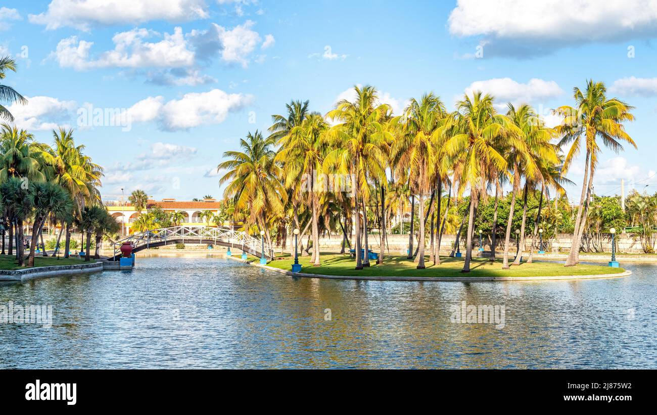 Parque Josone or Josone Park, Varadero, Cuba Stock Photo - Alamy