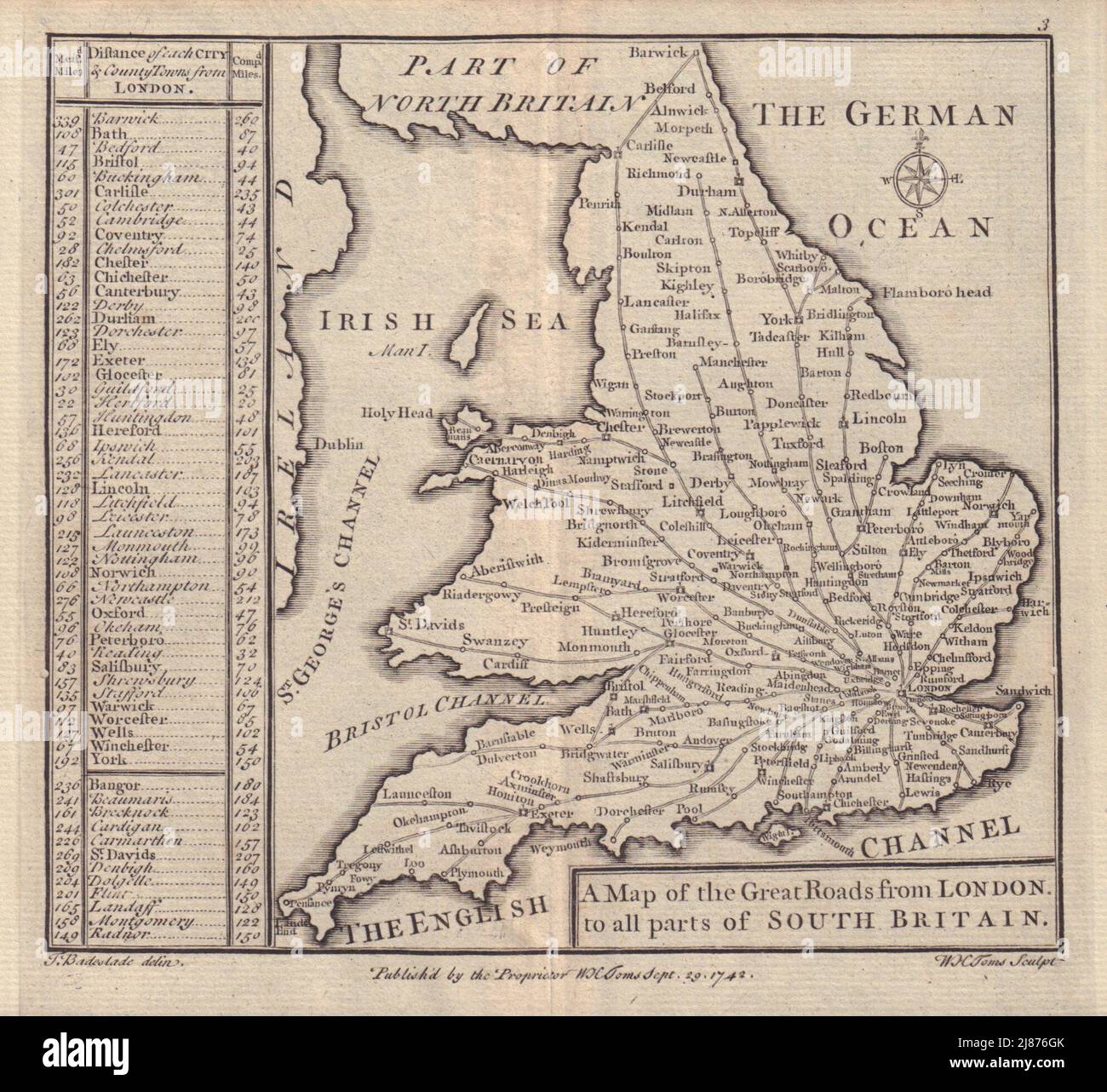 Great britain map 18th century hi-res stock photography and images - Alamy