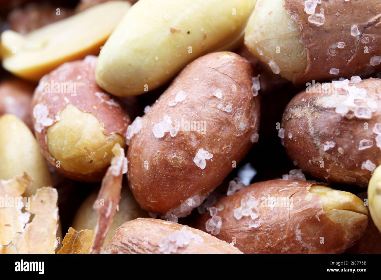 food and salted peanuts Stock Photo - Alamy