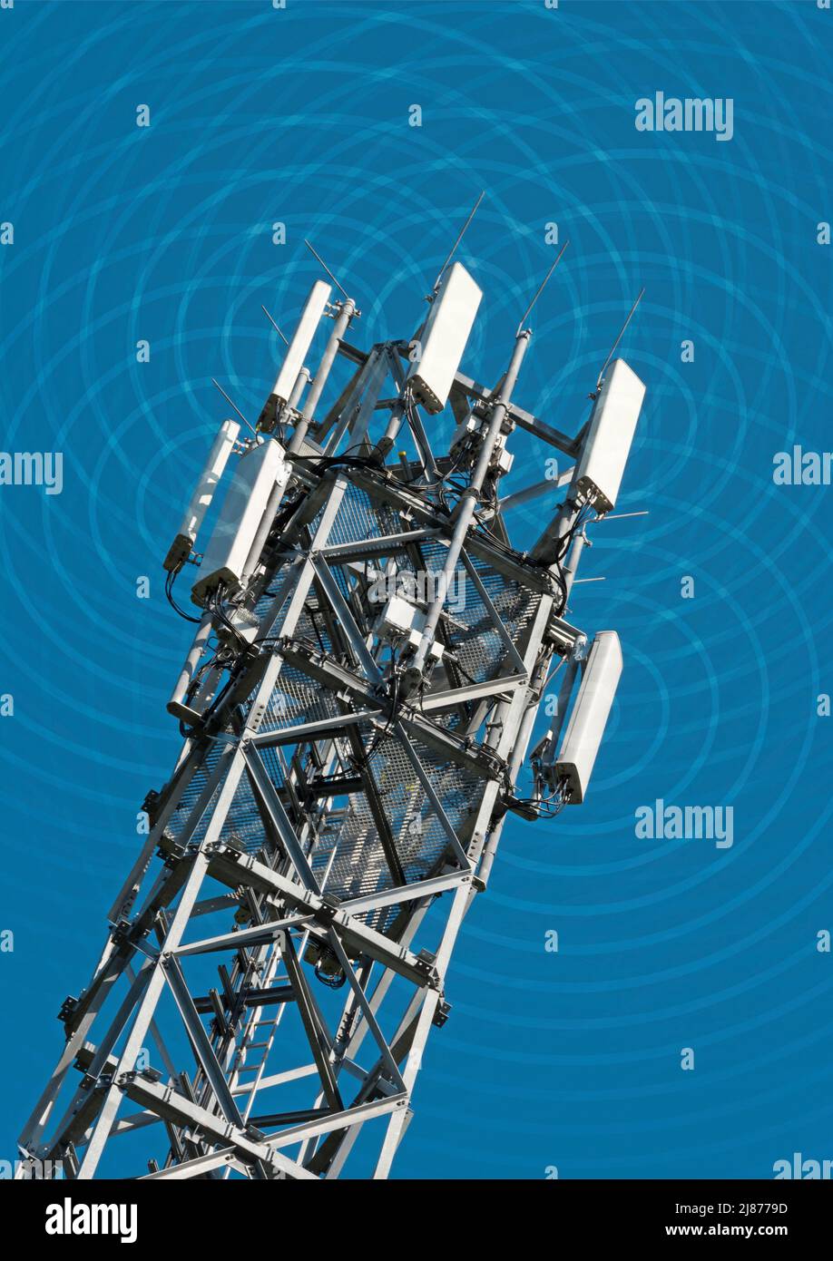 Radio mast illustration hi-res stock photography and images - Alamy