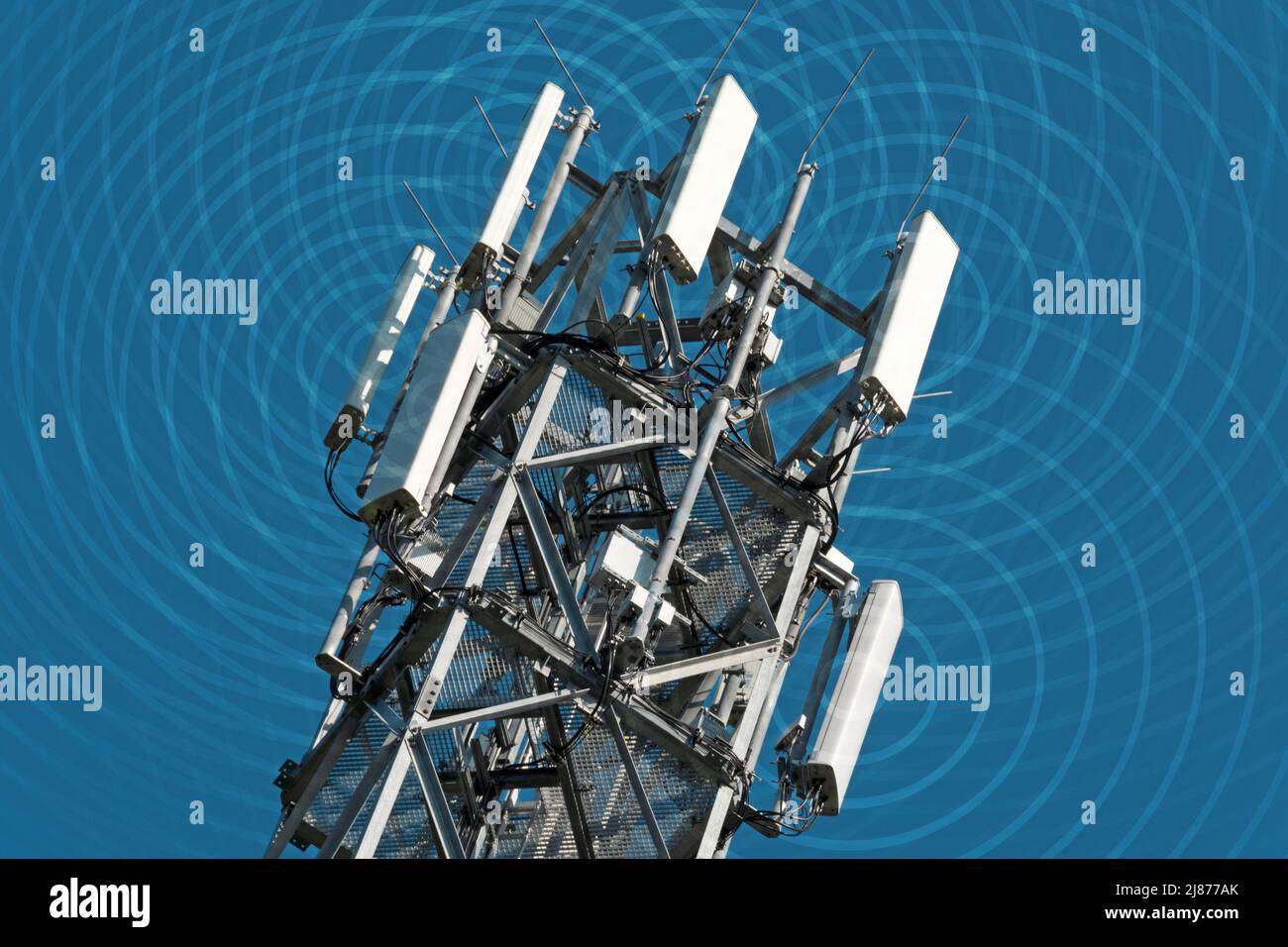 Radio mast illustration hi-res stock photography and images - Alamy