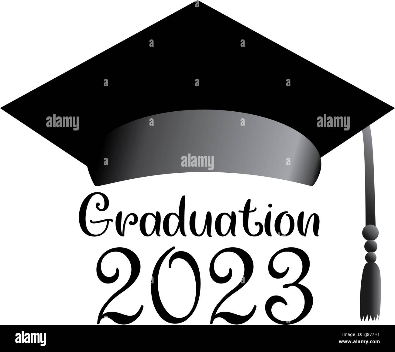 Graduation Cap 2023 Stock Photo - Alamy
