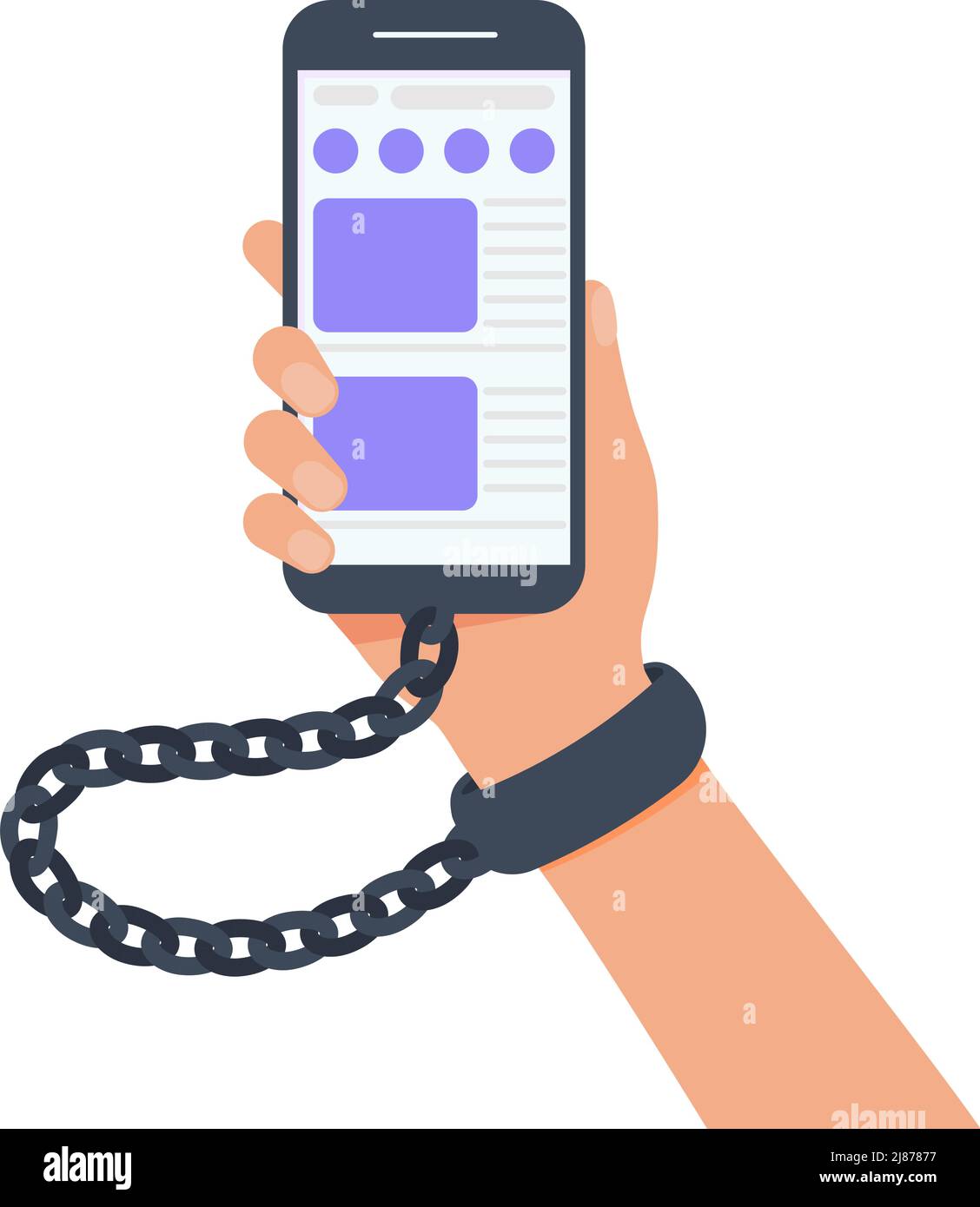 Chained woman Cut Out Stock Images & Pictures - Alamy