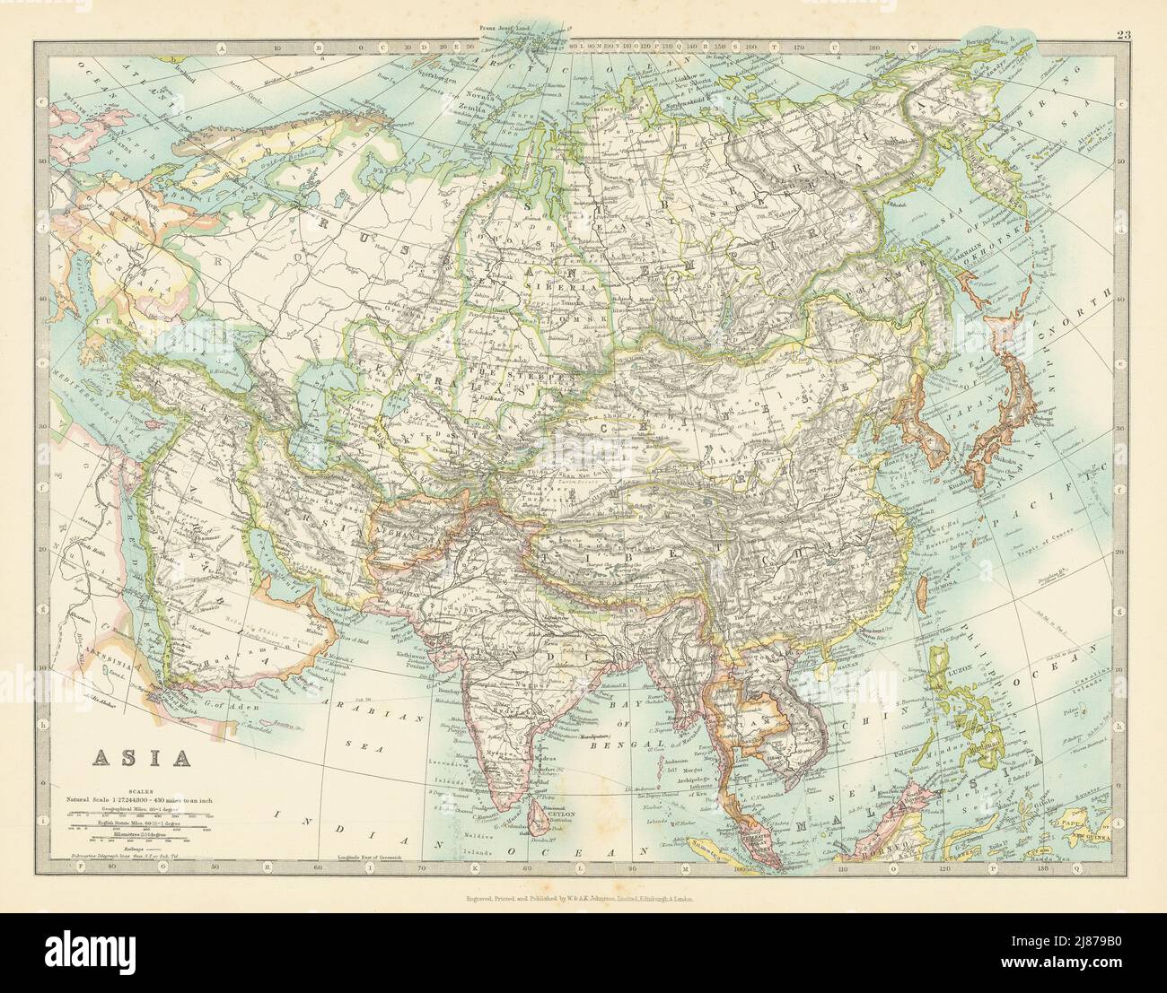 Chinese empire map hi-res stock photography and images - Alamy