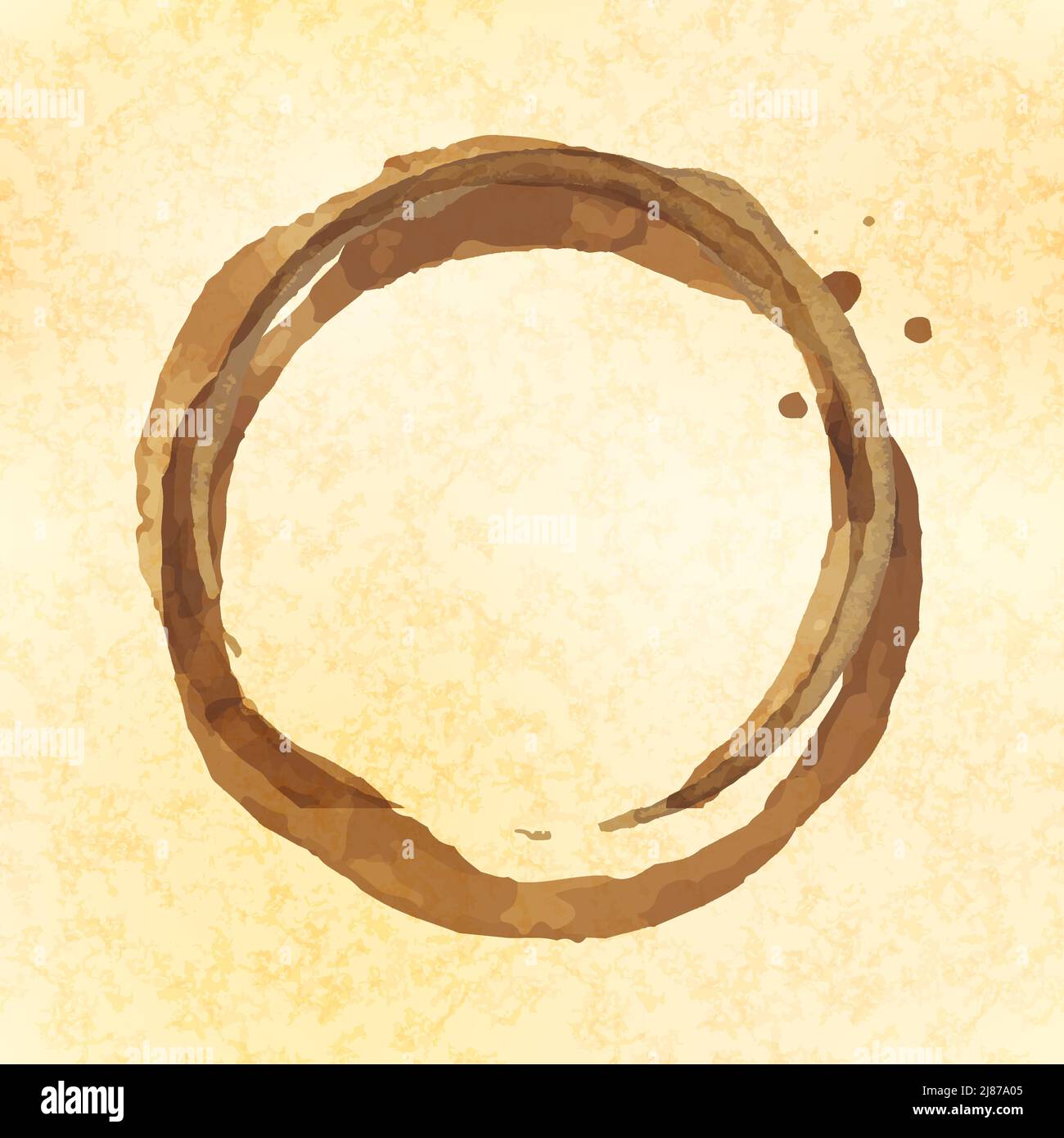 White paper brown ink Stock Vector Images - Alamy