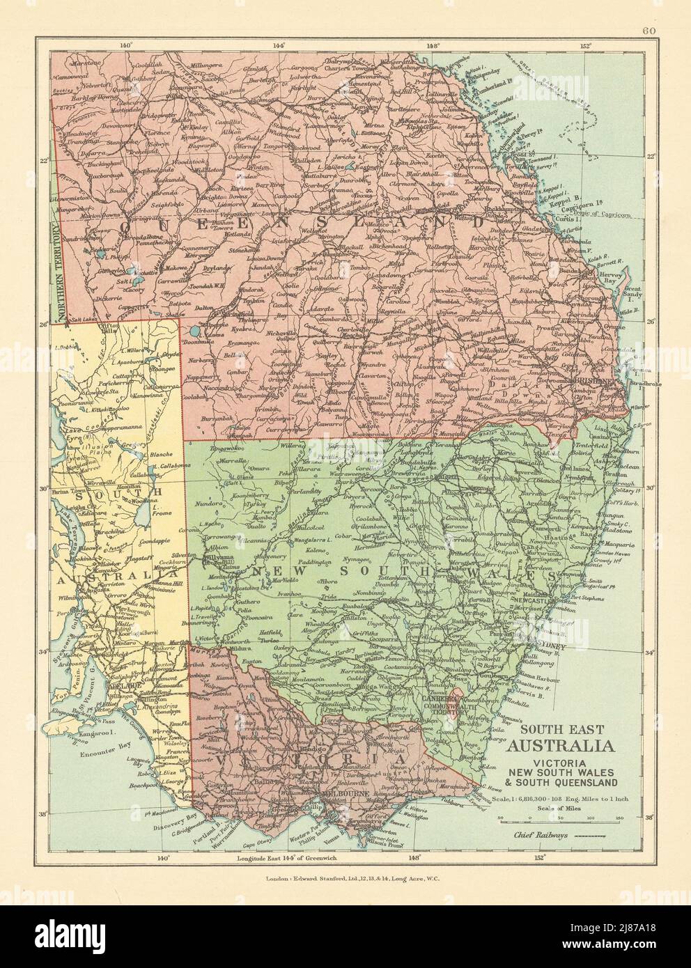 Victoria Australia Detailed Map