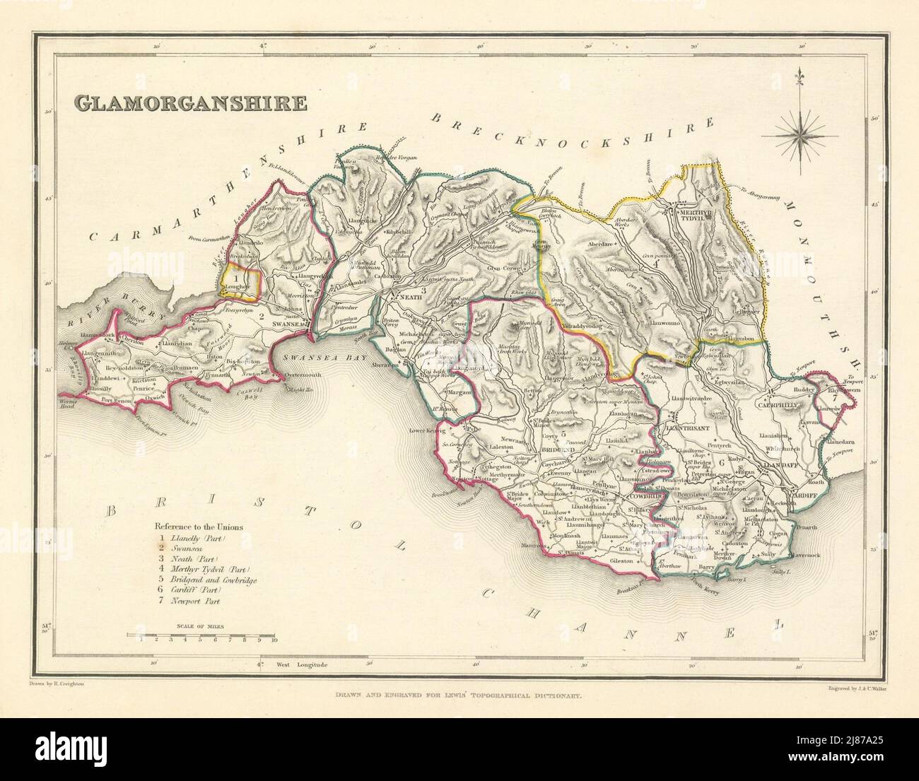 Map of creighton hi-res stock photography and images - Alamy