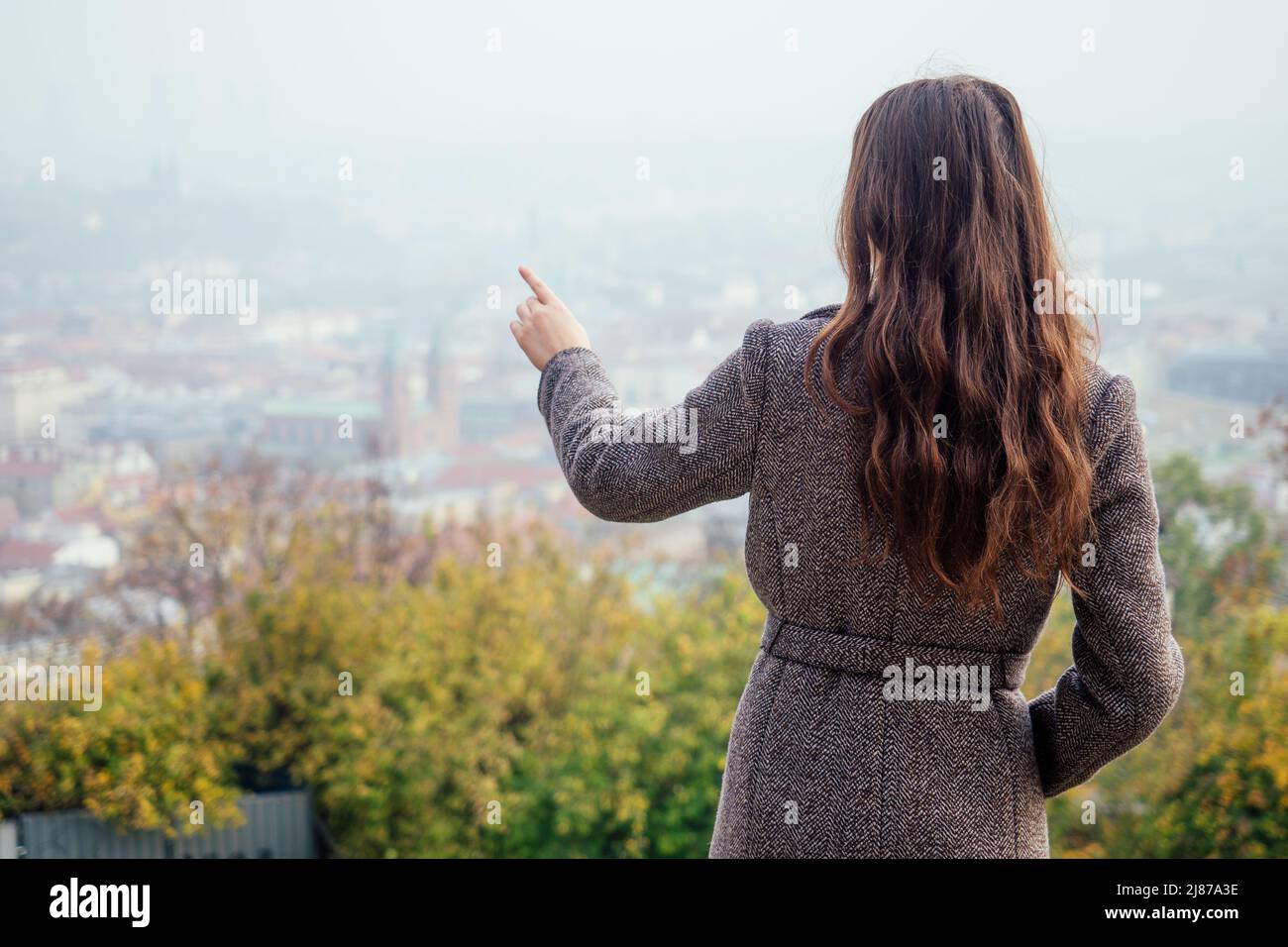 Old Town Square in Prague lifestyle. observatory of astronomical clock ...