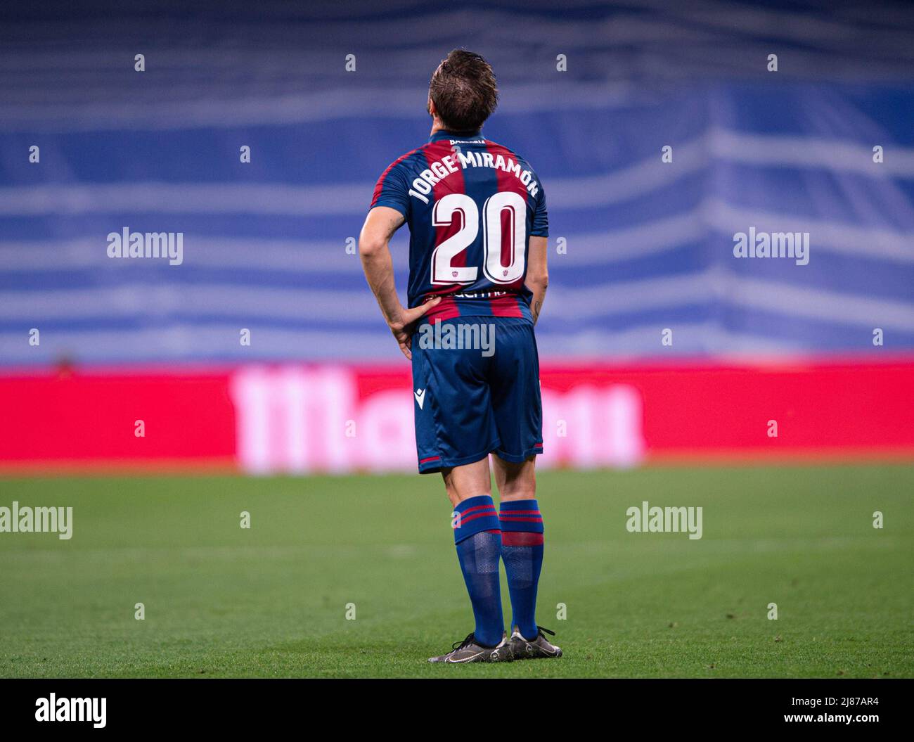 12 th may 2022; Stadium Santiago Bernabeu, Madrid, Spain; Men's La Liga Santander, Real Madrid ...