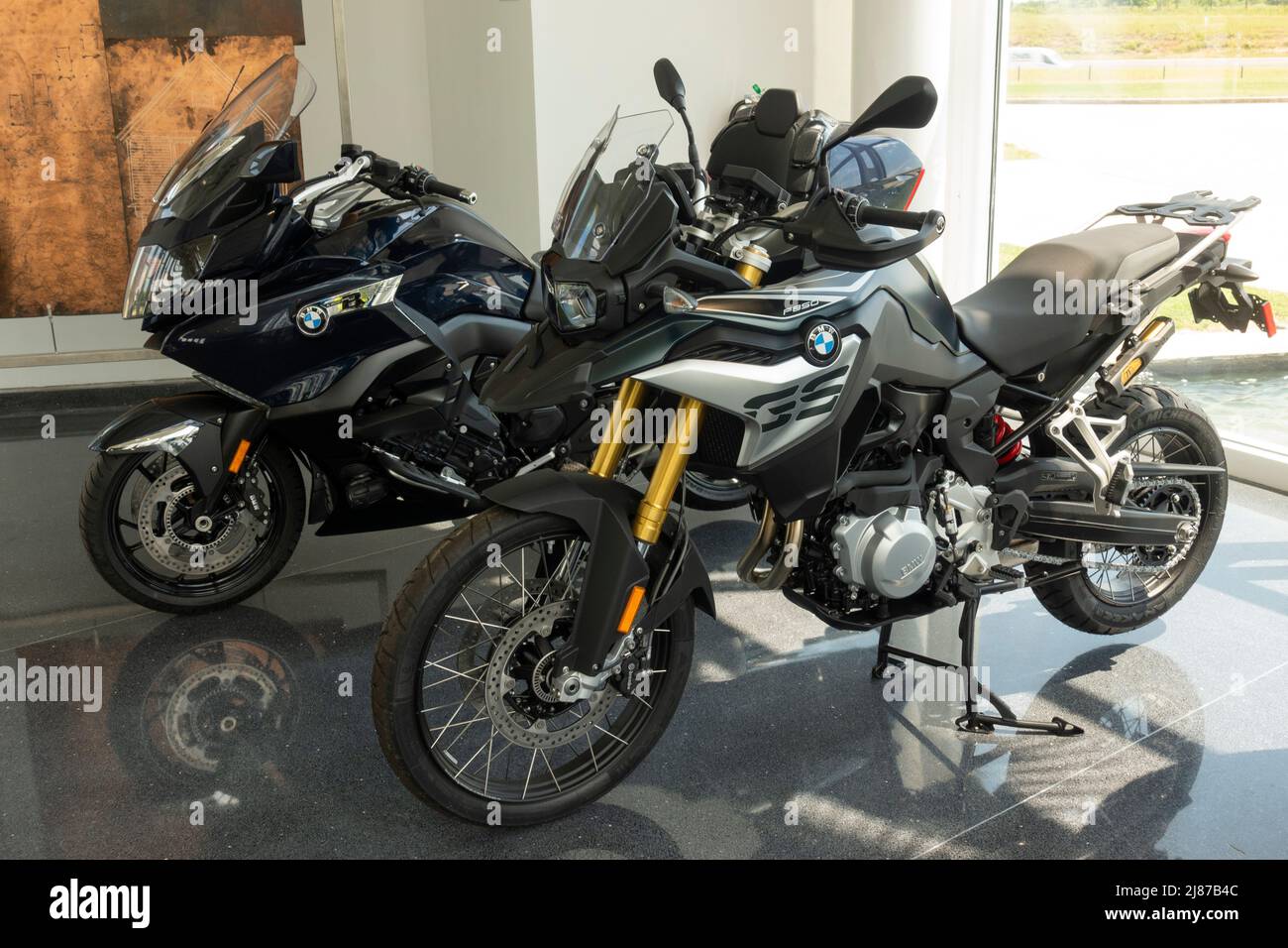 BMW Zentrum Museum in Greer South Carolina Stock Photo - Alamy