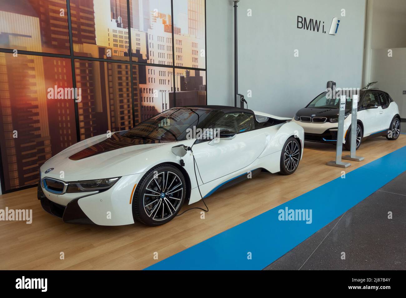 BMW Zentrum Museum in Greer South Carolina Stock Photo - Alamy