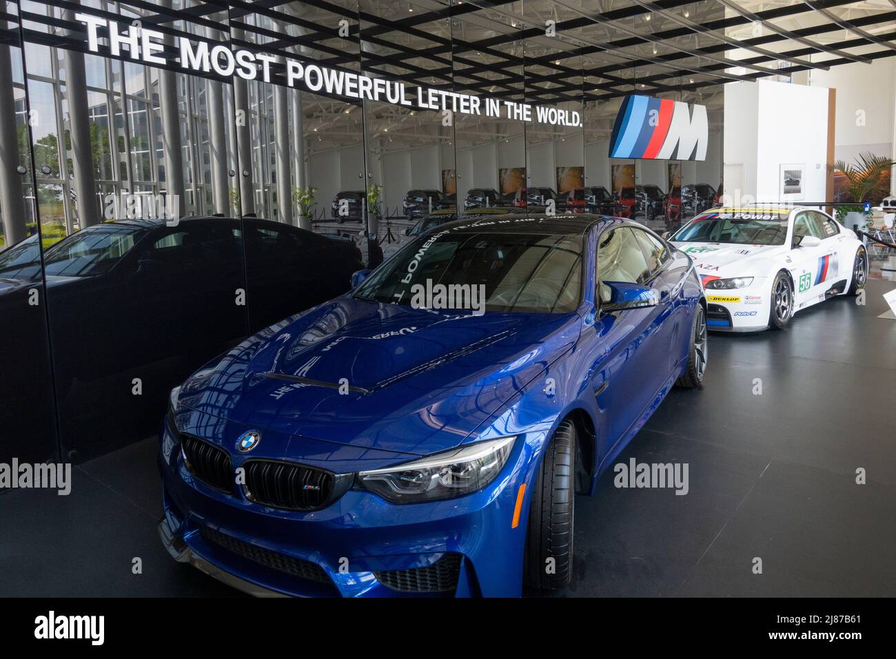 BMW Zentrum Museum in Greer South Carolina Stock Photo - Alamy