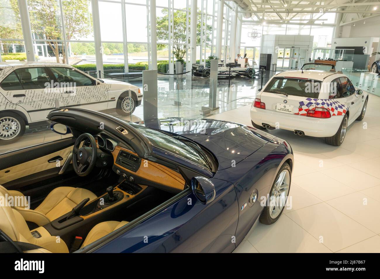 BMW Zentrum Museum in Greer South Carolina Stock Photo - Alamy