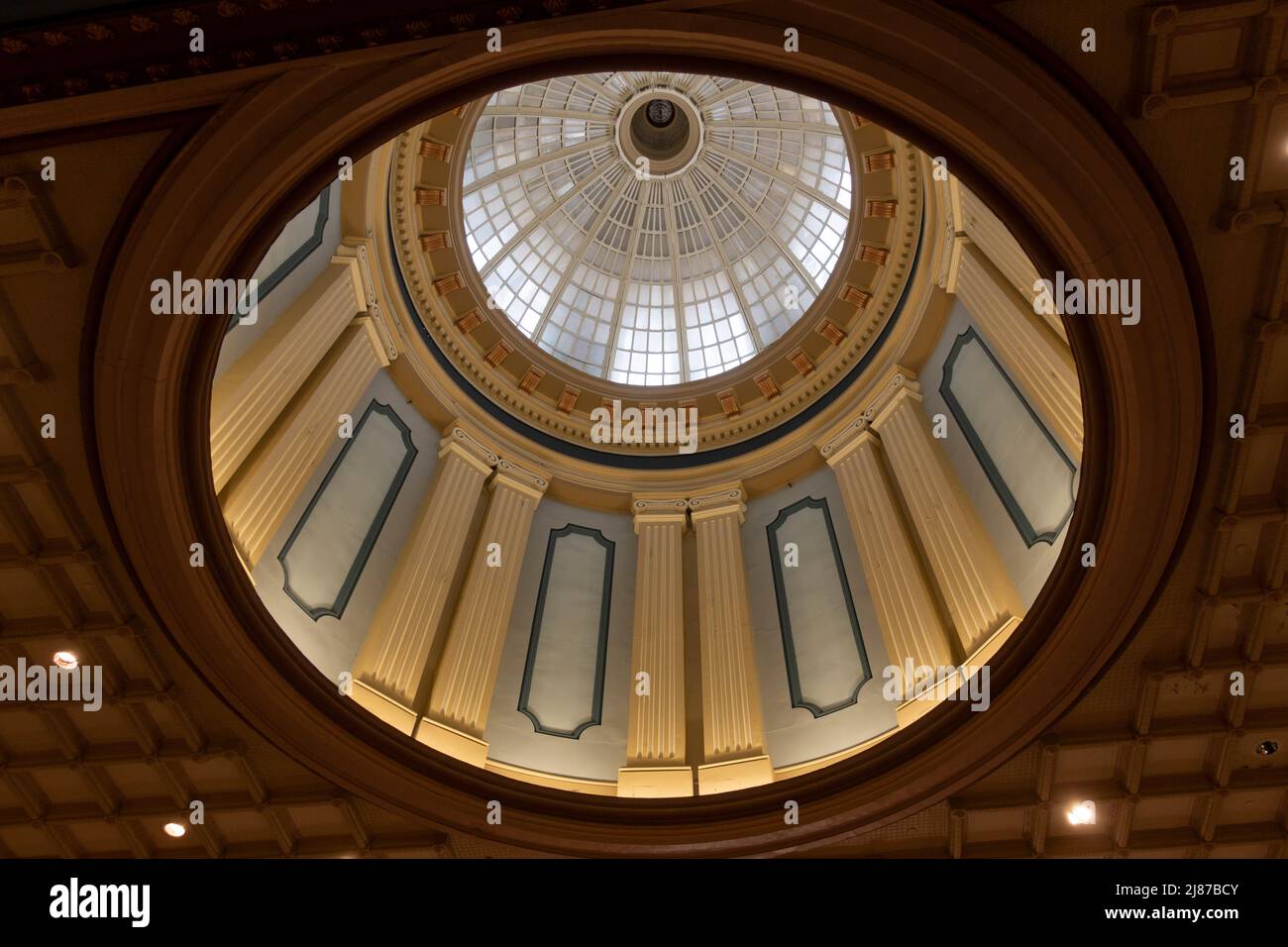 interior of the South Carolina state capital building in Columbia SC ...