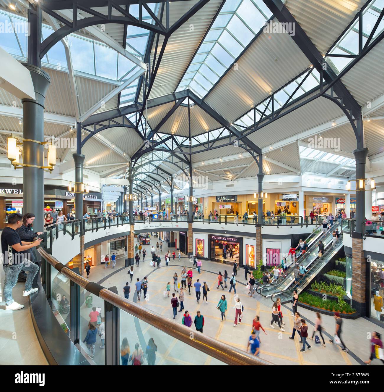 Shopping Center Westfield Valencia Town Center, Southern California ...