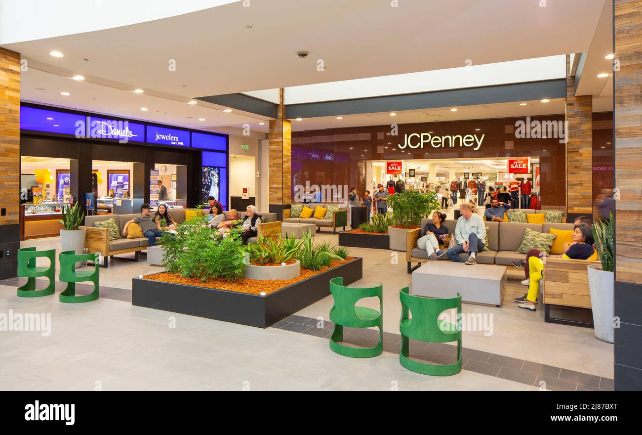 Shopping Center Westfield Valencia Town Center Stock Photo - Alamy