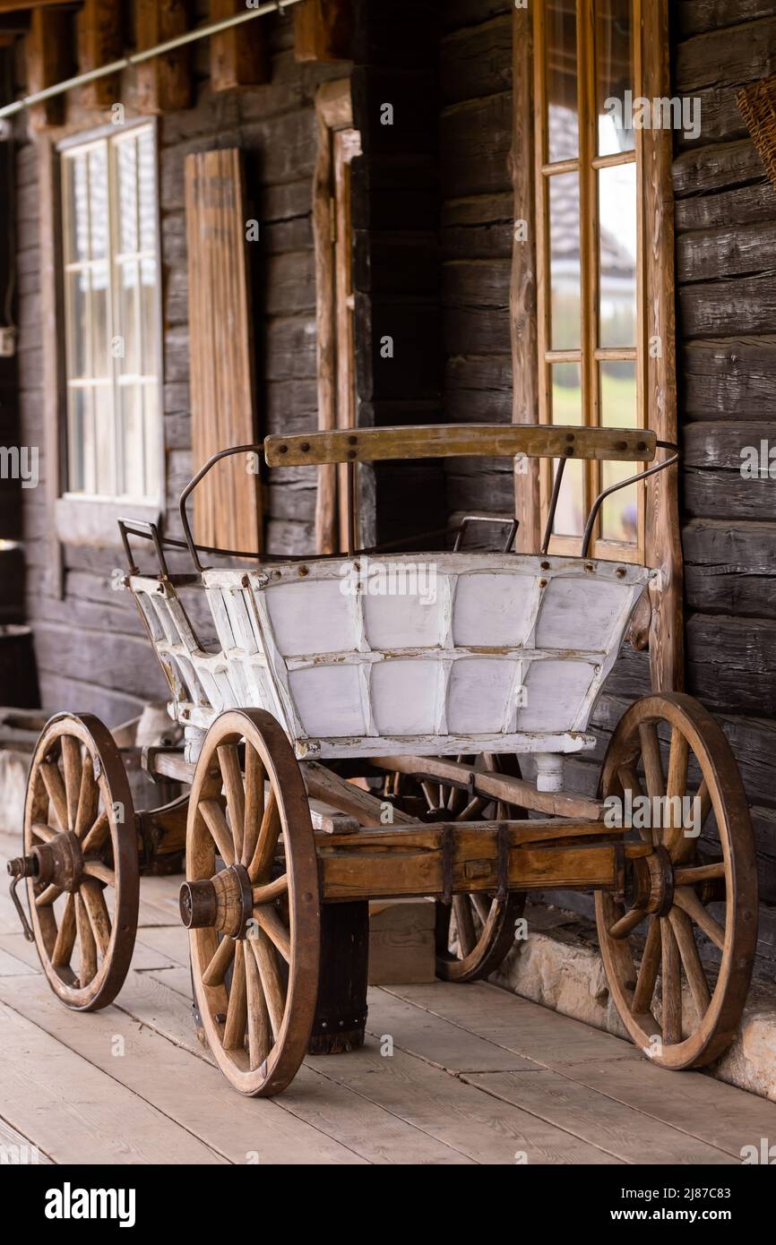 Empty carriage stands hi-res stock photography and images - Alamy