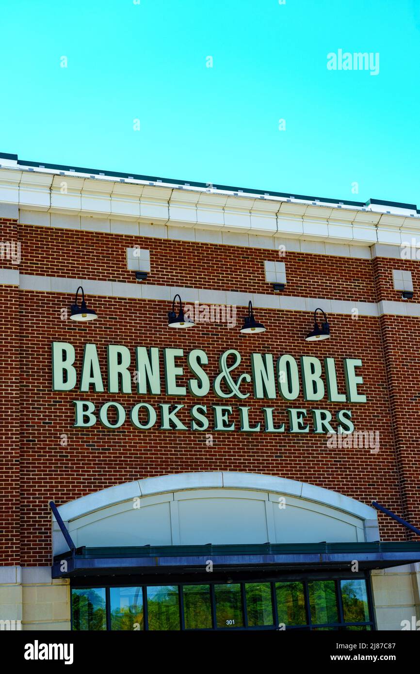 Exton, PA, USA - May 10, 2022: Barnes & Noble Bookseller is a chain of ...