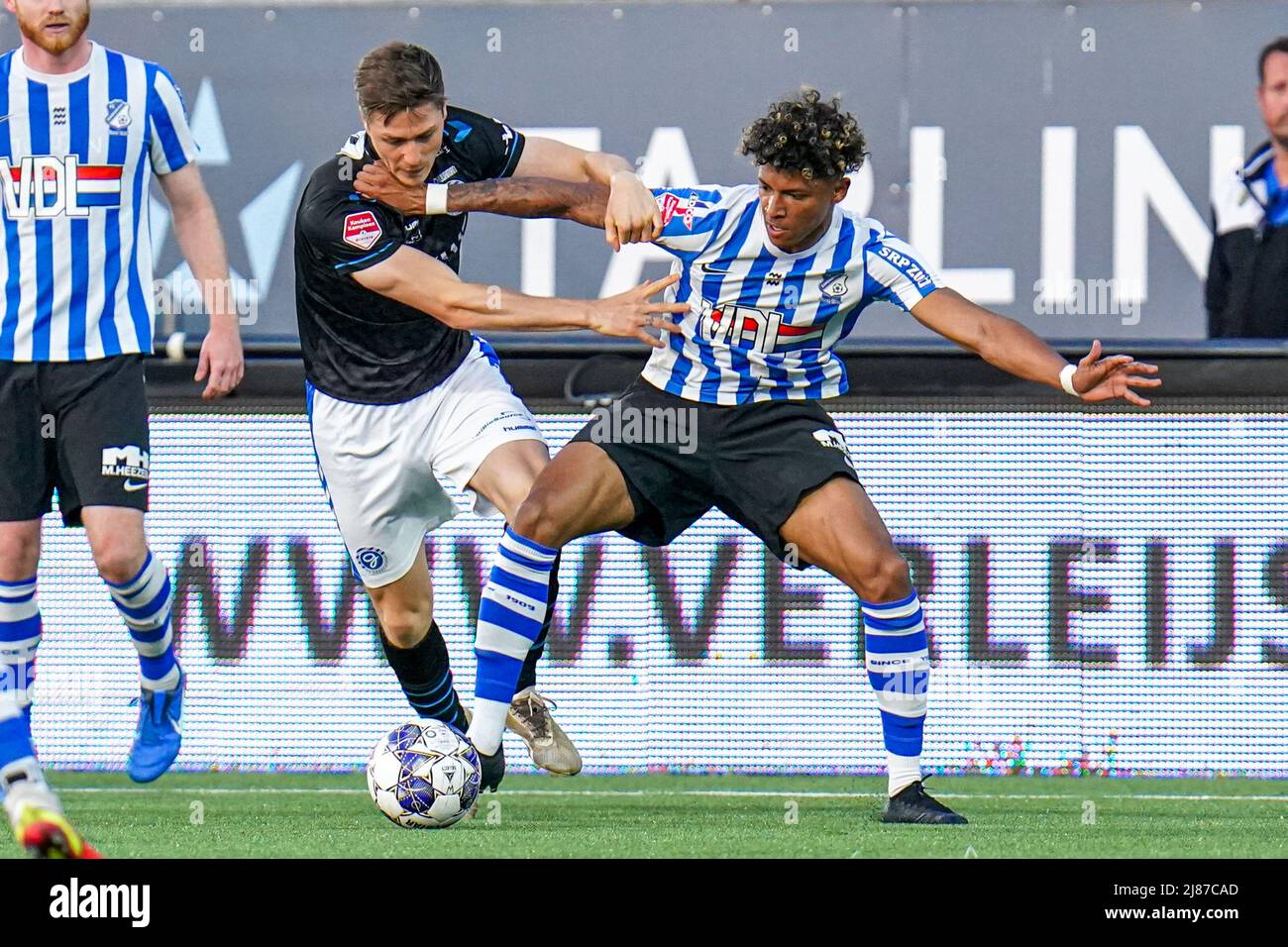 EINDHOVEN, NETHERLANDS - MAY 13: Charles Andreas Brym of FC Eindhoven ...