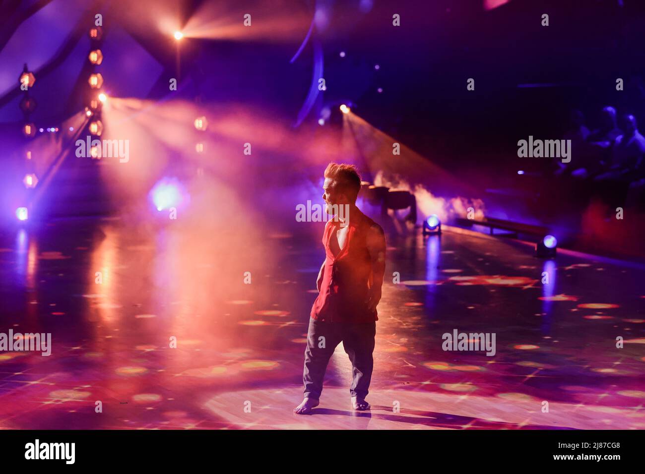 Cologne, Germany. 13th May, 2022. Mathias Mester, athlete, and Renata ...